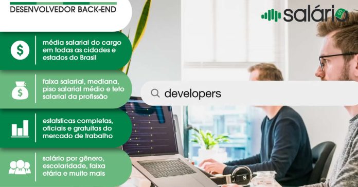 Desenvolvedor back-end - Salário Brasil